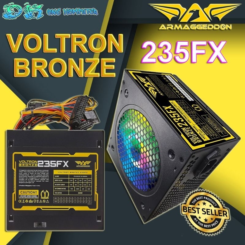 Jual Power Supply Armageddon Voltron Bronze 235FX | Shopee Indonesia
