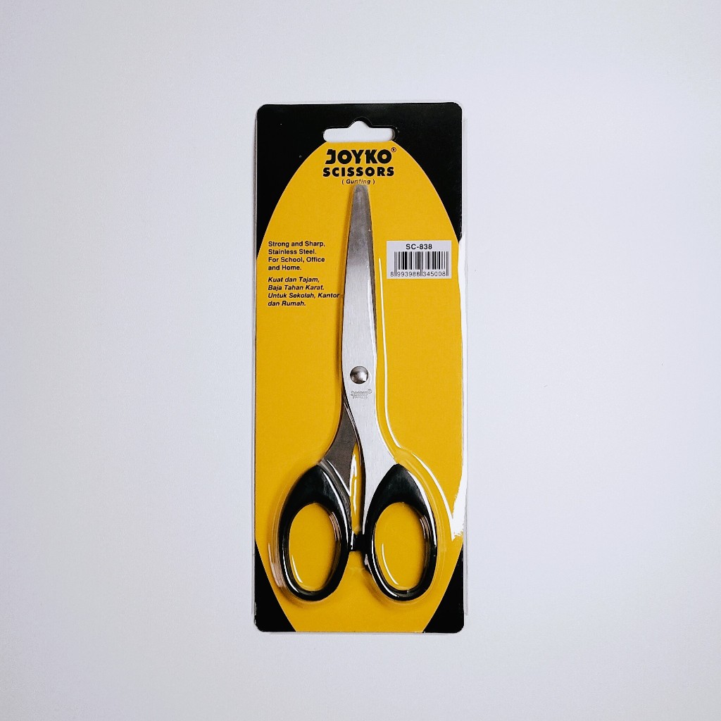 Jual Gunting Kertas SC-838 Ukuran Sedang Joyko | Shopee Indonesia