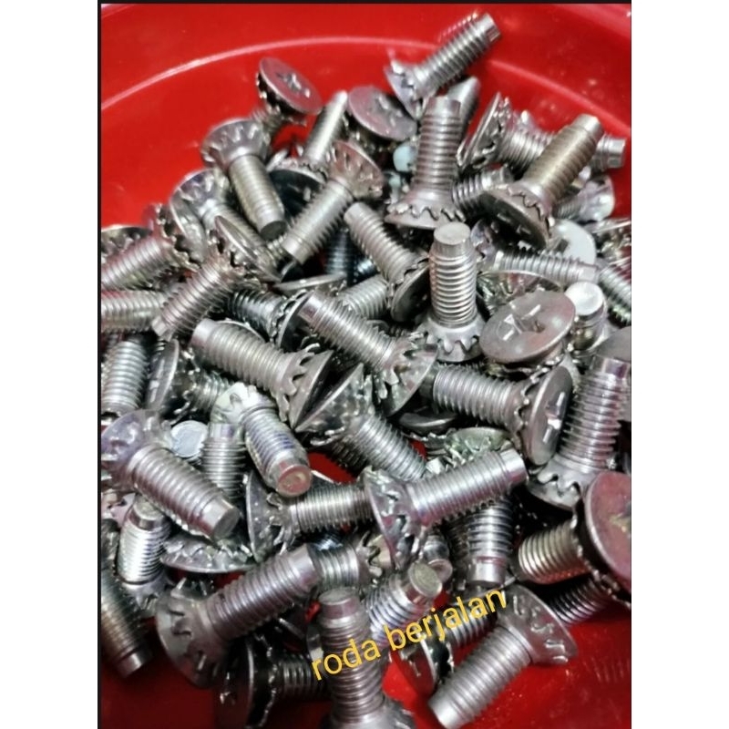 Jual baut pengait cantelan pintu kunci baut striker door lock kijang ...