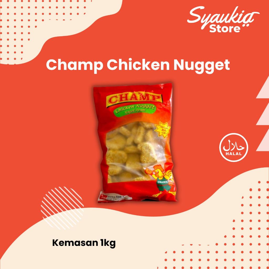 Jual Champ Chicken Nugget 1kg / Nugget Ayam | Shopee Indonesia