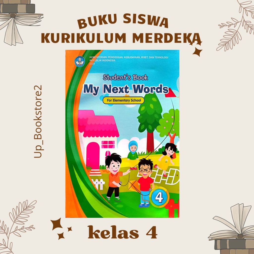 Jual BUKU SISWA BAHASA INGGRIS MY NEXT WORD KELAS 4 KURIKULUM PENGGERAK-MERDEKA SD/MI | Shopee ...
