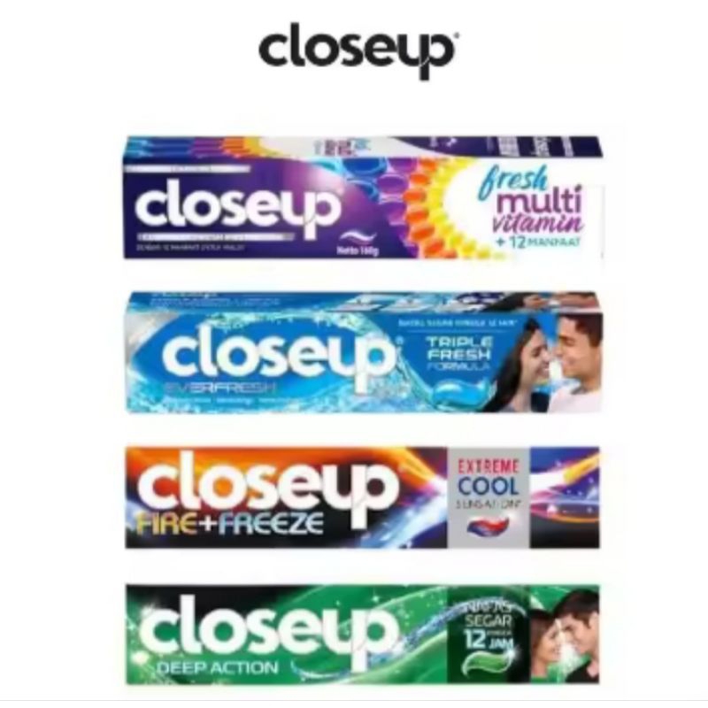 Jual CLOSE UP Ever Fresh Menthol Fresh 160 gr | Shopee Indonesia