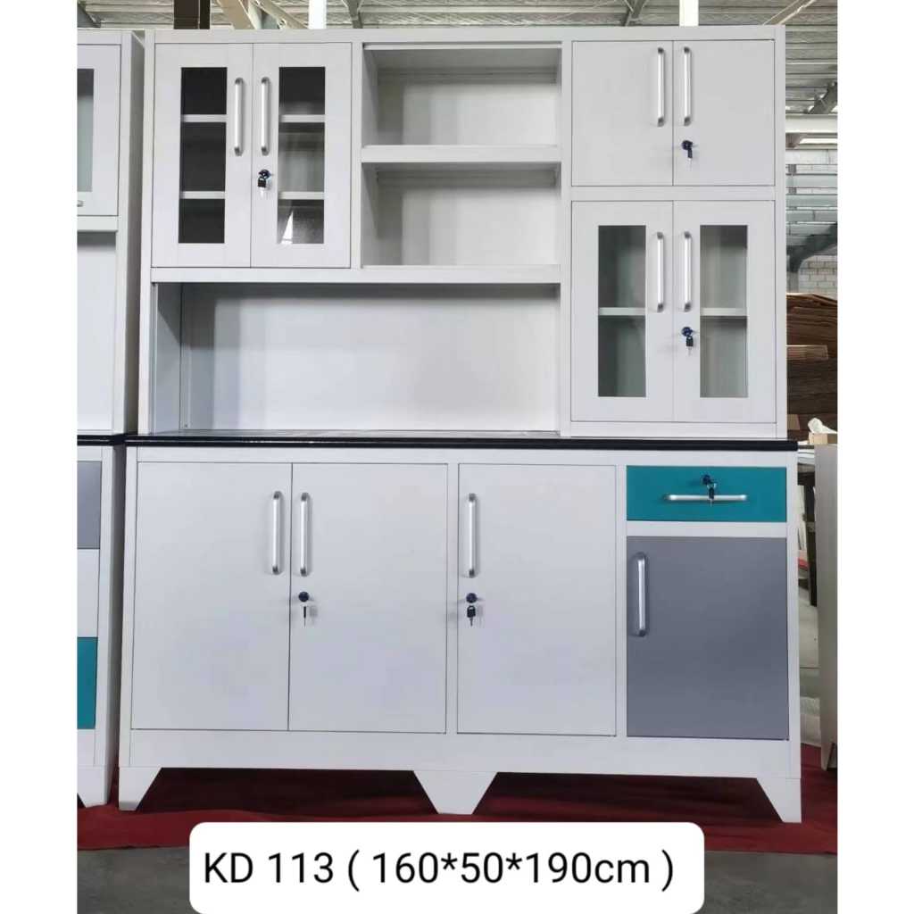 Jual LEMARI DAPUR IMPORT PLAT BESI / KITCHEN SET CABINET SERBAGUNA KD ...
