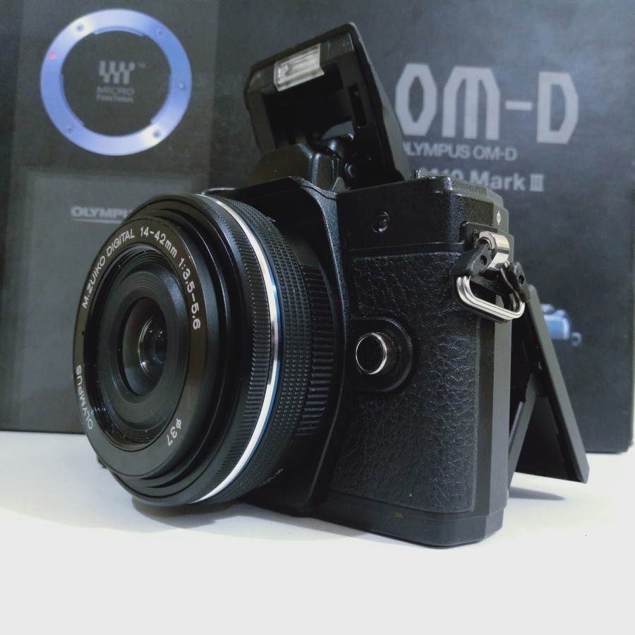 Jual olympus omd em10 mark iii second lensa 14-42mm | Shopee Indonesia