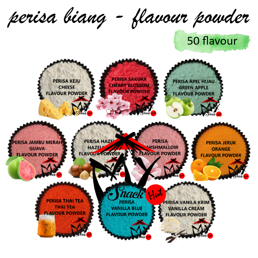 Jual PERISA BIANG BUBUK FLAVOUR POWDER TANPA GULA AROMA RASA WARNA ROTI ...