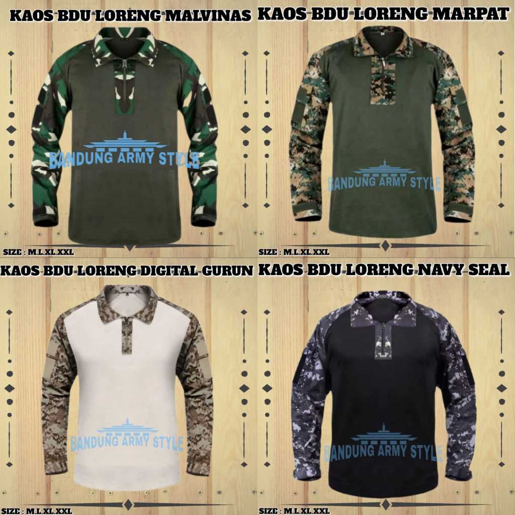 Jual BAJU TACTICAL BDU TERBARU Full SPANDEK SCUBA PREMIUM BAJU TACTICAL BDU | Shopee Indonesia