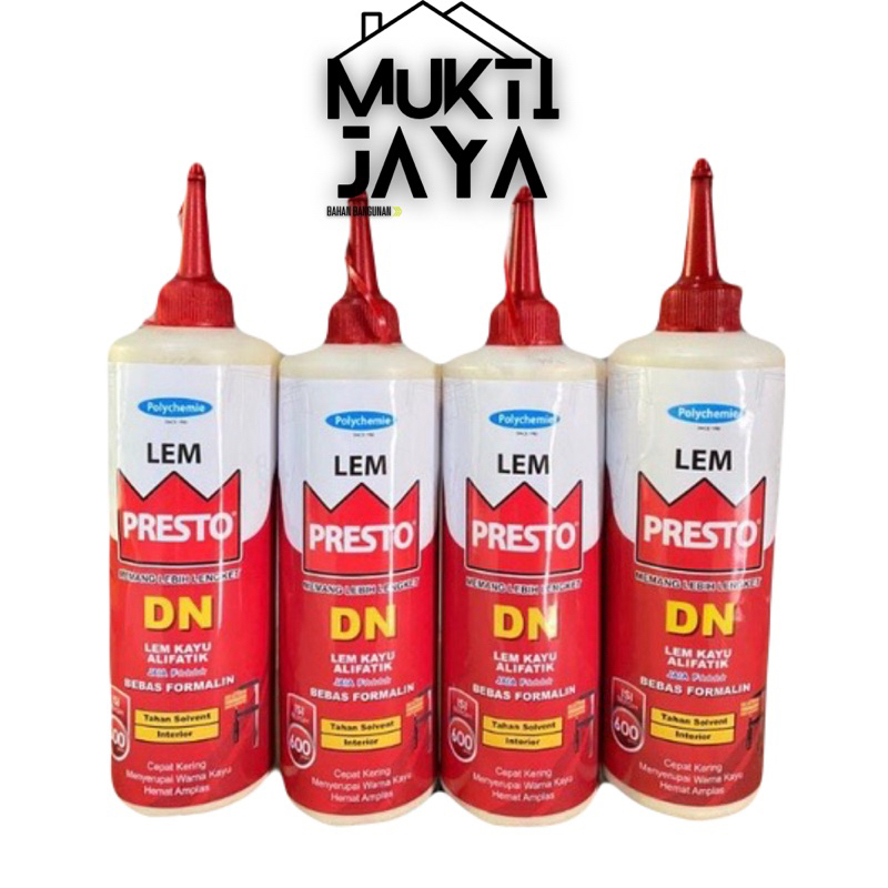 Jual LEM KAYU PRESTO 600ml | Shopee Indonesia