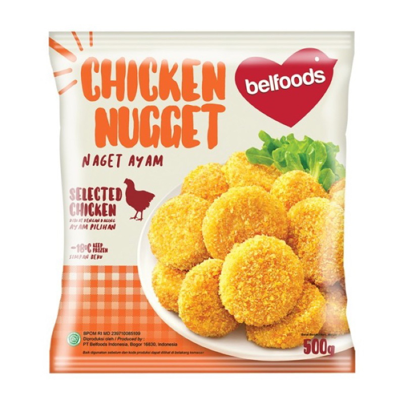 Jual Belfoods favourite Nugget - ayam nuget olahan 500 gr | Shopee ...