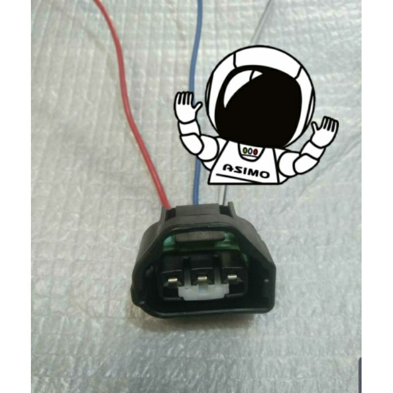 Jual Soket socket konektor sensor TPS pin 3 kabel original toyota vios ...