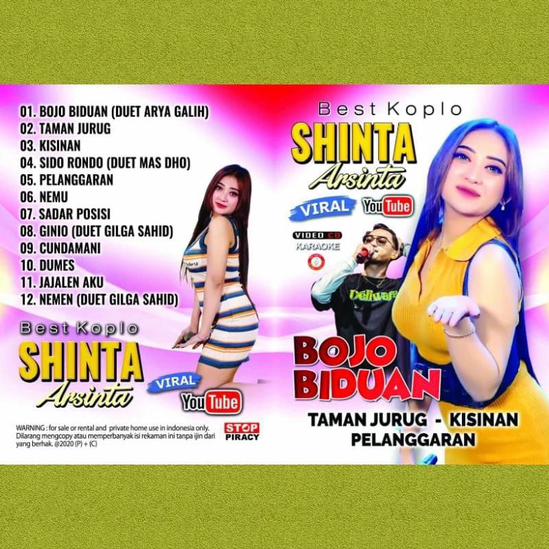 Jual KASET VCD DANGDUT KOPLO SHINTA ARSHITA(BOJO BIDUAN) | Shopee Indonesia