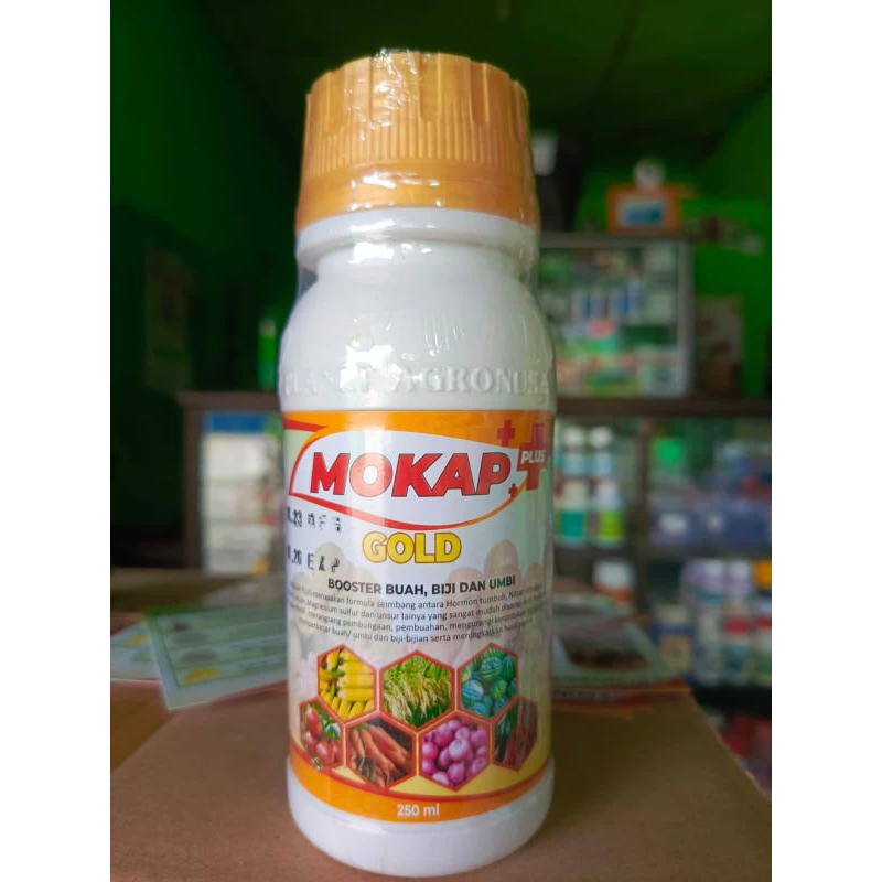 Jual MOKAP GOLD (PEMBESAR SINGKONG & JAGUNG) Kemasan 250 Ml | Shopee ...