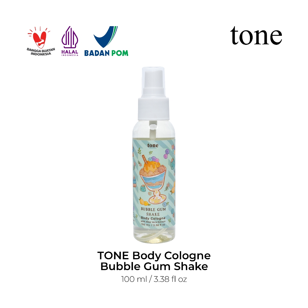 Jual TONE Body Cologne | Body Perfume | Parfum 100 ml Spray | Shopee ...