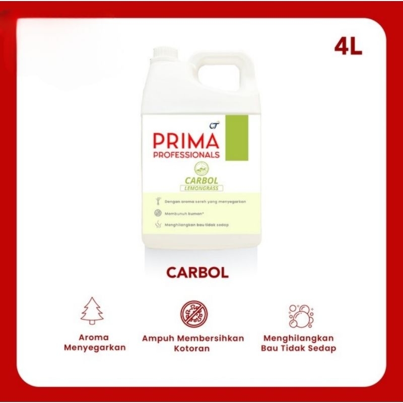 Jual Prima Carbol Pine Kemasan 4 Liter | Shopee Indonesia