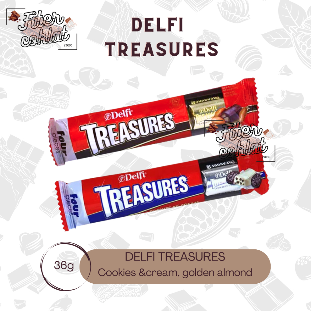 Jual TREASURE DELFI || COKLAT DELFI TREASURE || CHOCOLATE DELFI ...