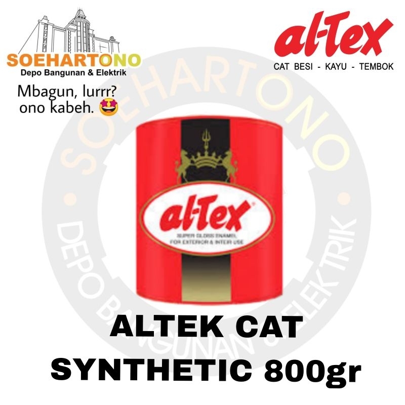 Jual ALTEX CAT SYNTHETIC - kaleng merah untuk besi/kayu | Shopee Indonesia