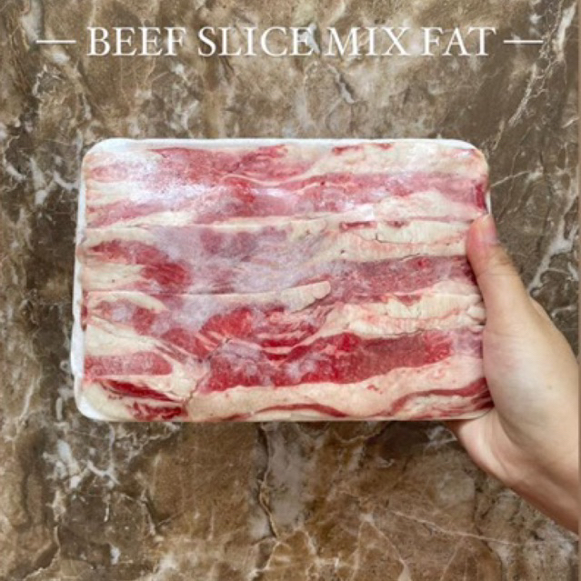 Jual Beef Slice Mix / Grill / Daging Slice / Daging BBQ / Daging Slice ...