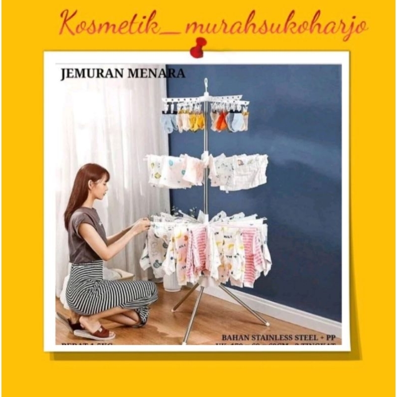 Jual Jemuran Menara Jumbo | Shopee Indonesia