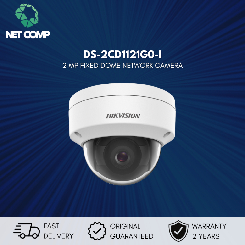 Jual DS-2CD1121G0-I HIKVISION IP CAMERA 2MP FIXED DOME CAMERA | Shopee ...