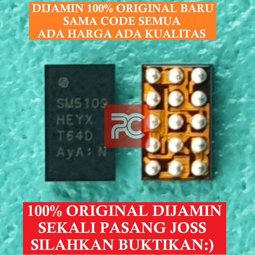 Jual IC Display SM5109 Oppo A5S - A15 - A15S - A35 - A54 / Vivo Y12 ...