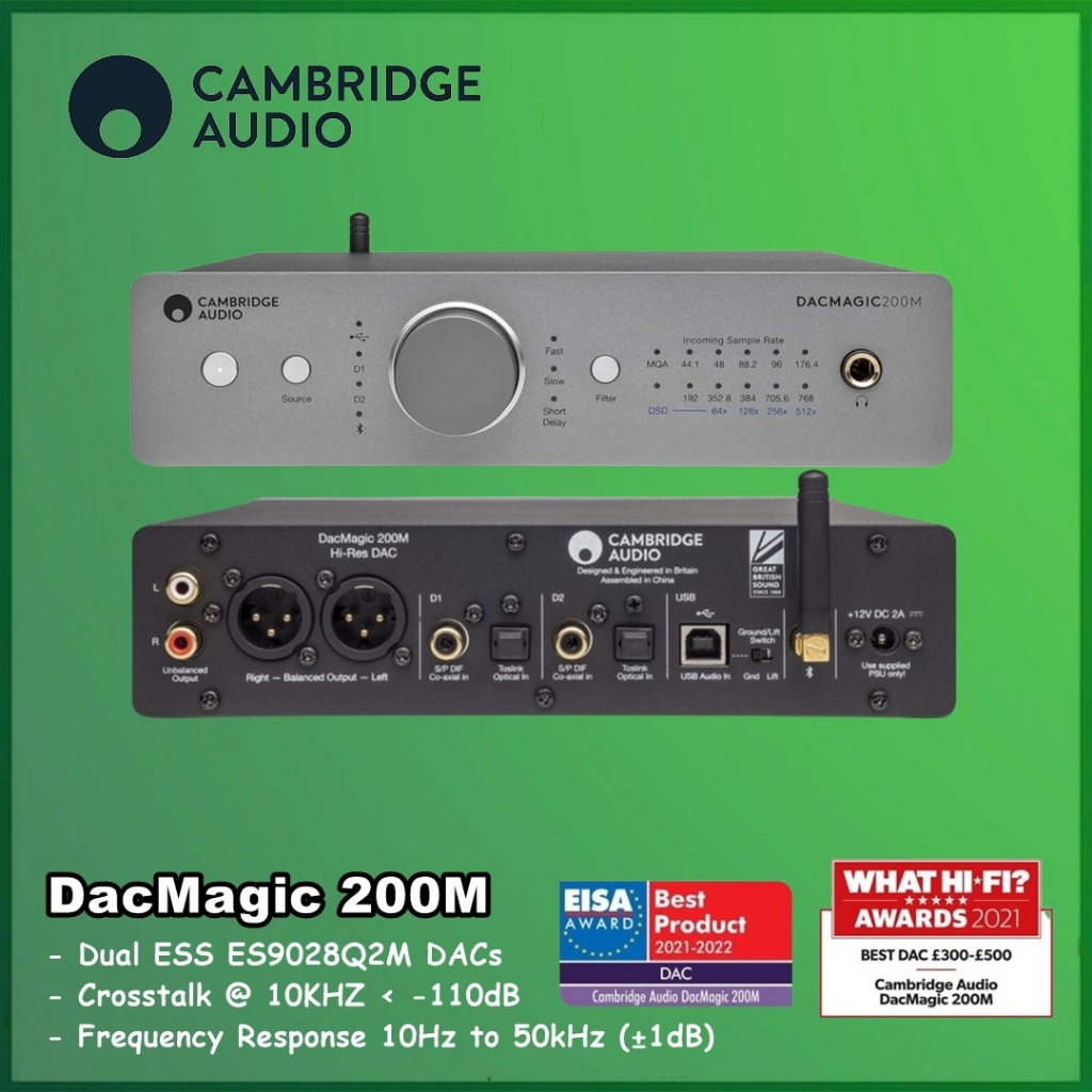 Jual Cambridge Audio DacMagic 200 DAC Amplifier AMP Dac Magic 200M | Shopee Indonesia