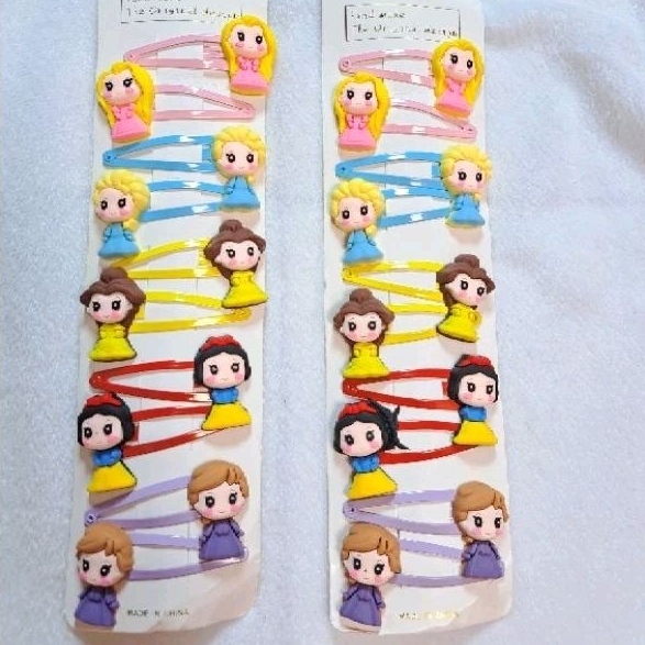Jual Jepit Rambut Anak Princess Sepasang/ 2pcs | Shopee Indonesia
