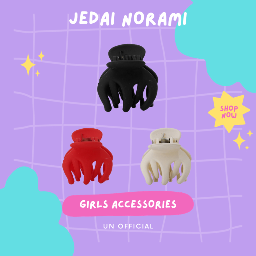Jual Norami-Jepit Jedai Doff Gigi 5 Ukuran 3.5CM | Shopee Indonesia