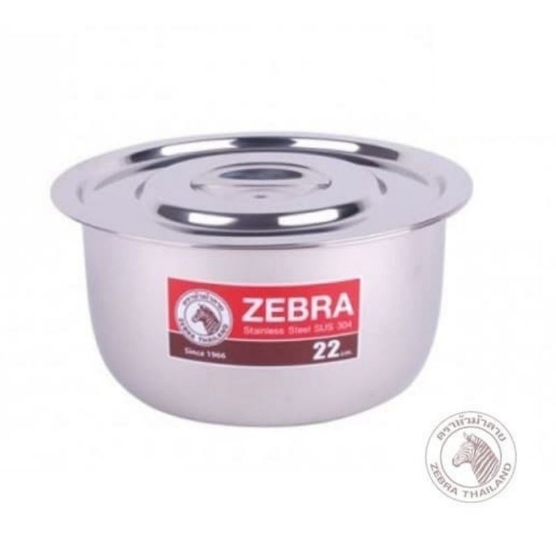 Jual Panci Masak ZEBRA Stainless 22 Cm 4 L 170022 - Indian Pan ZEBRA ...