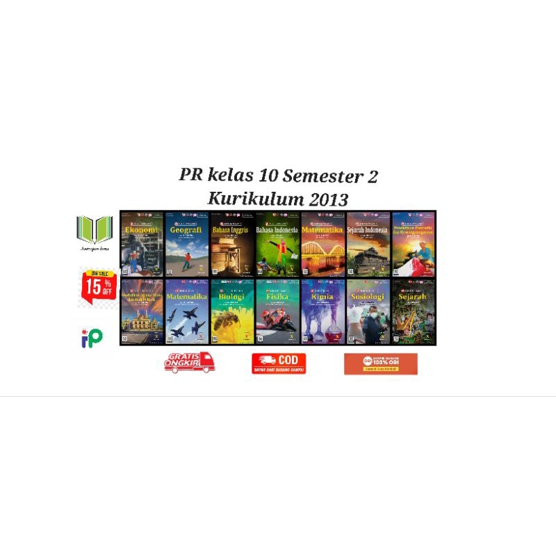 Jual Buku PR/LKS interaktif SMA Kelas 10 Semester 2 Kurikulum K13 Tahun 2024 Penerbit Intan ...