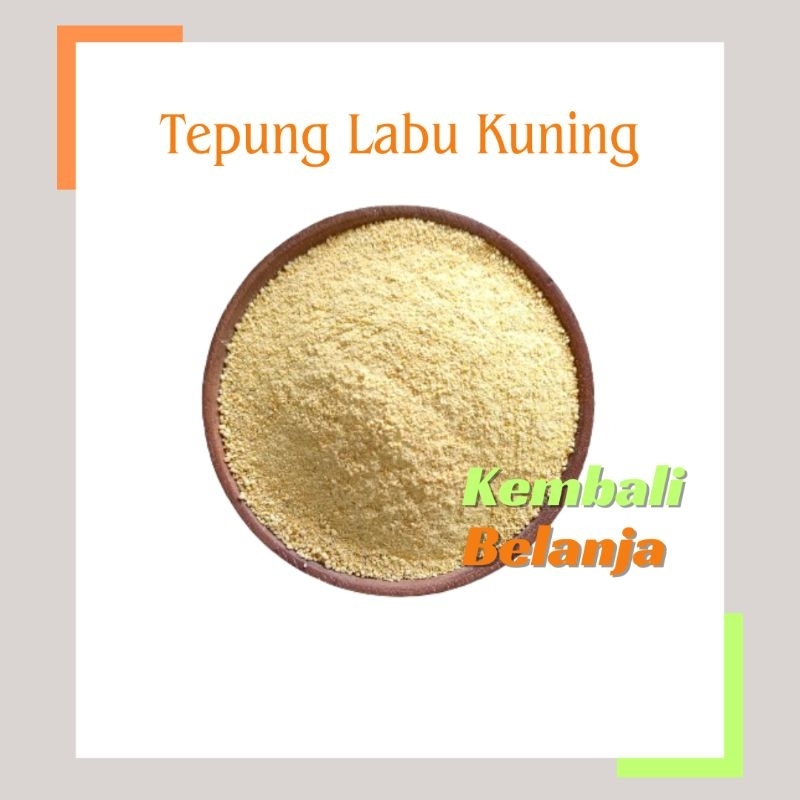 Jual Tepung Labu Kuning 100 Gram/ Tepung Labu Parang/ Tepung Waluh ...