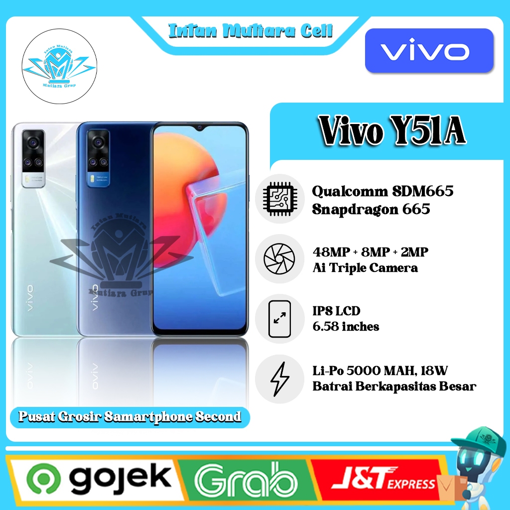 Jual Vivo Y51A | Y51 Ram 8 Rom 128GB (Second) | Shopee Indonesia