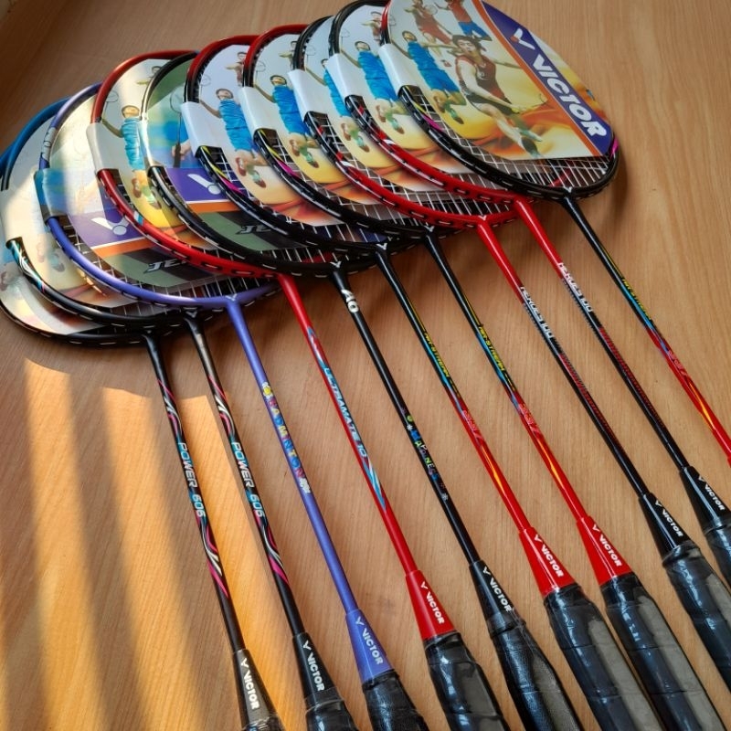 Jual Raket Badminton Victor import carbon berbagai type | Shopee Indonesia