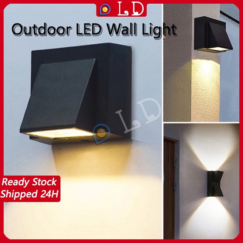 Jual 12.12 MALL [COD] Lampu Dinding Modern Minimalis Lampu Pagar Lampu ...
