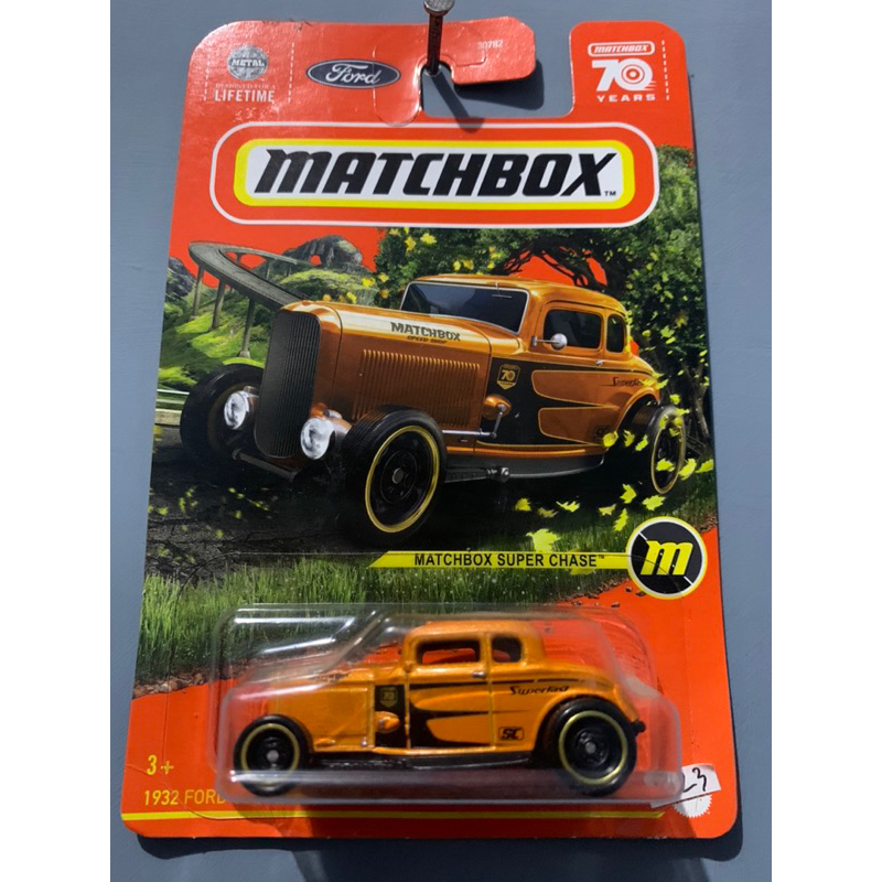 Jual MATCHBOX SUPER CHASE 1932 FORD COUPE MODEL B | Shopee Indonesia