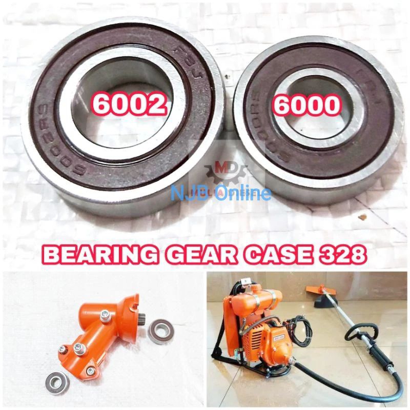 Jual Bearing Lahar Gear Case Kepala Pisau Mesin Potong Rumput BG328 ...