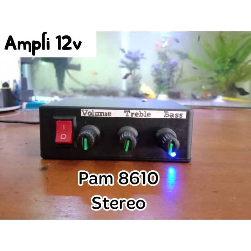 Jual Ampli 12v Tone control (Pam 8610 Stereo) | Shopee Indonesia