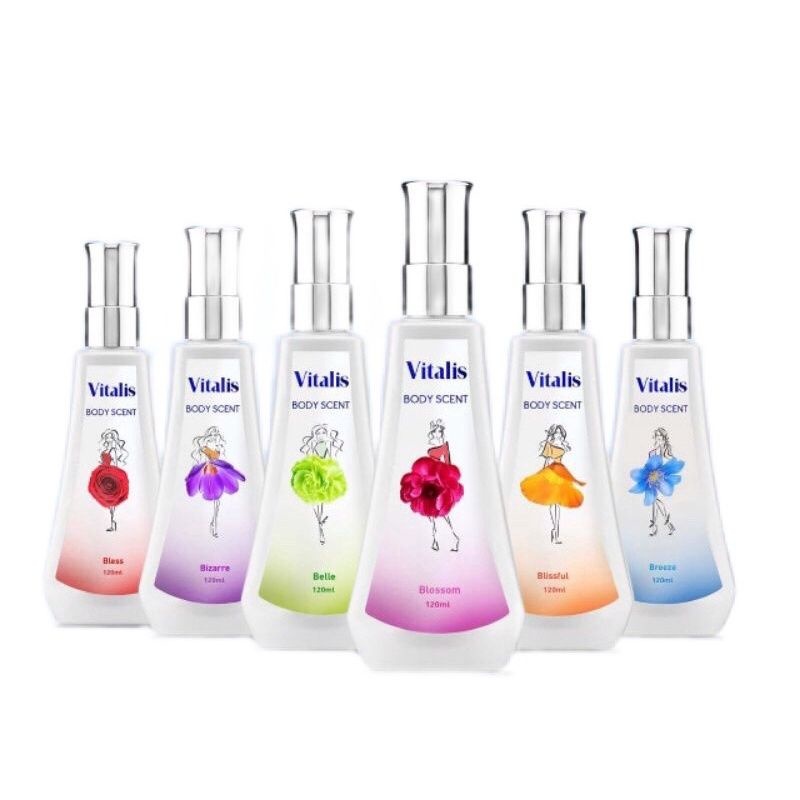 Jual Vitalis Body Scent 60 ml -120 ml Kemasan Baru Bless - Breeze ...