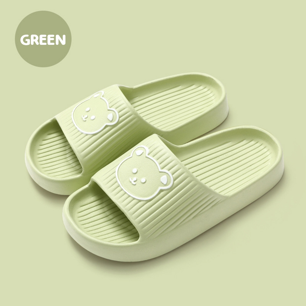 Jual LAZY BEAR Sandal Beruang Slip-On Sandal Jelly H08 Sandal Rumah ...