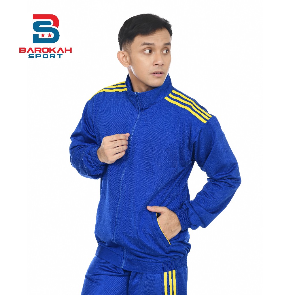 Jual Jaket olahraga/jaket training/jaket trening/lari/bersepeda senam ...