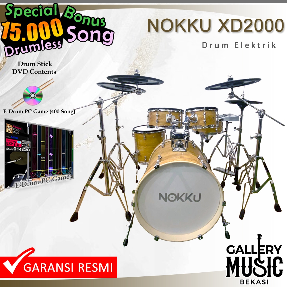 Jual NOKKU XD2000 Drum Elektrik / XD-2000 / XD 2000/ X D2000 Electric ...