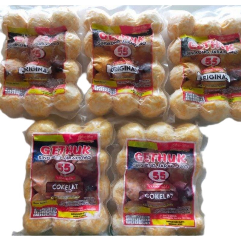 Jual Getuk goreng Frozen isi 12 pcs besar getuk khas Tawang Mangu Jawa ...