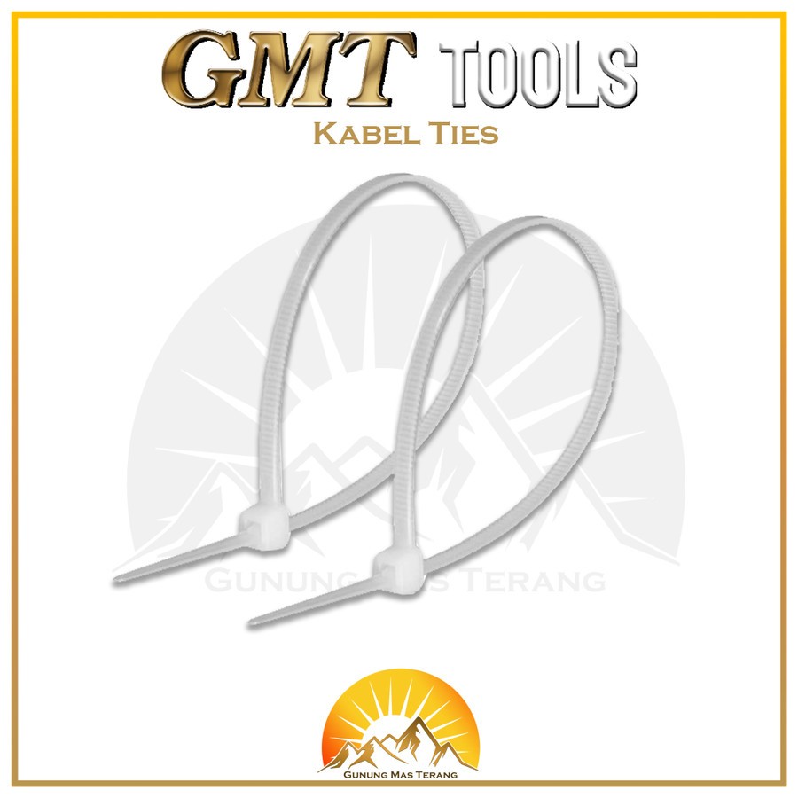Jual HPP Kabel Tis Putih Ikat Cable Ties 15 20 cm Nylon Pengikat ...