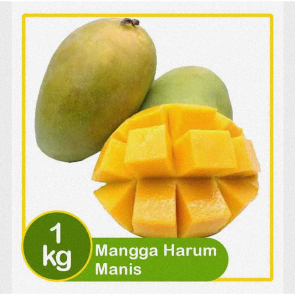 Jual Mangga Harum Manis Super 1kg isi 4 | Shopee Indonesia