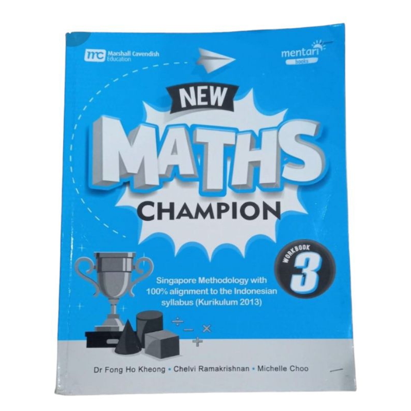 Jual BUKU NEW MATHS CHAMPION 3 | WORKBOOK | BUKU BELAJAR MATEMATIKA ...