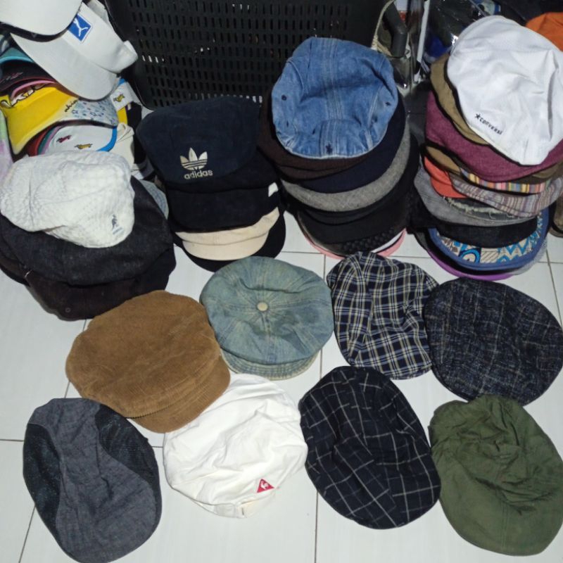 Jual FLAT CAP, TOPI COPET,PET NEWSBOY,PEAKY BLINDERS,PELAUT APOLLO ...