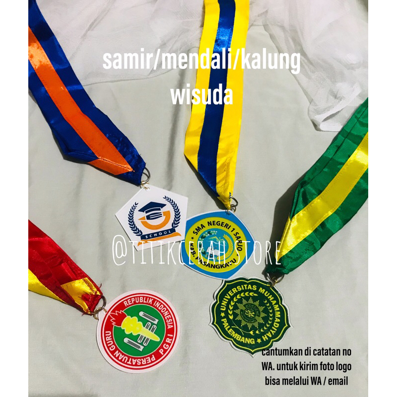 Jual SAMIR / KALUNG MEDALI WISUDA AKRILIK | Shopee Indonesia