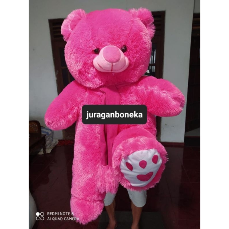 Jual Boneka Teddy Bear//Boneka panda jumbo 1 meter/boneka jumbo syal ...