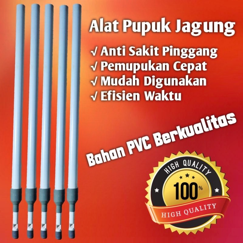 Jual Alat Pupuk Jagung Anti Sakit Pinggang tabur pupuk pipa pvc ...