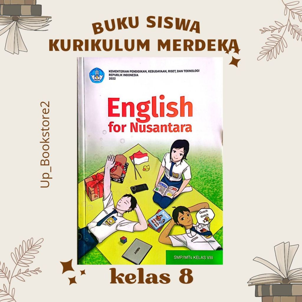 Jual BUKU SISWA BAHASA INGGRIS KELAS 8 KURIKULUM PENGGERAK-MERDEKA SMP | Shopee Indonesia