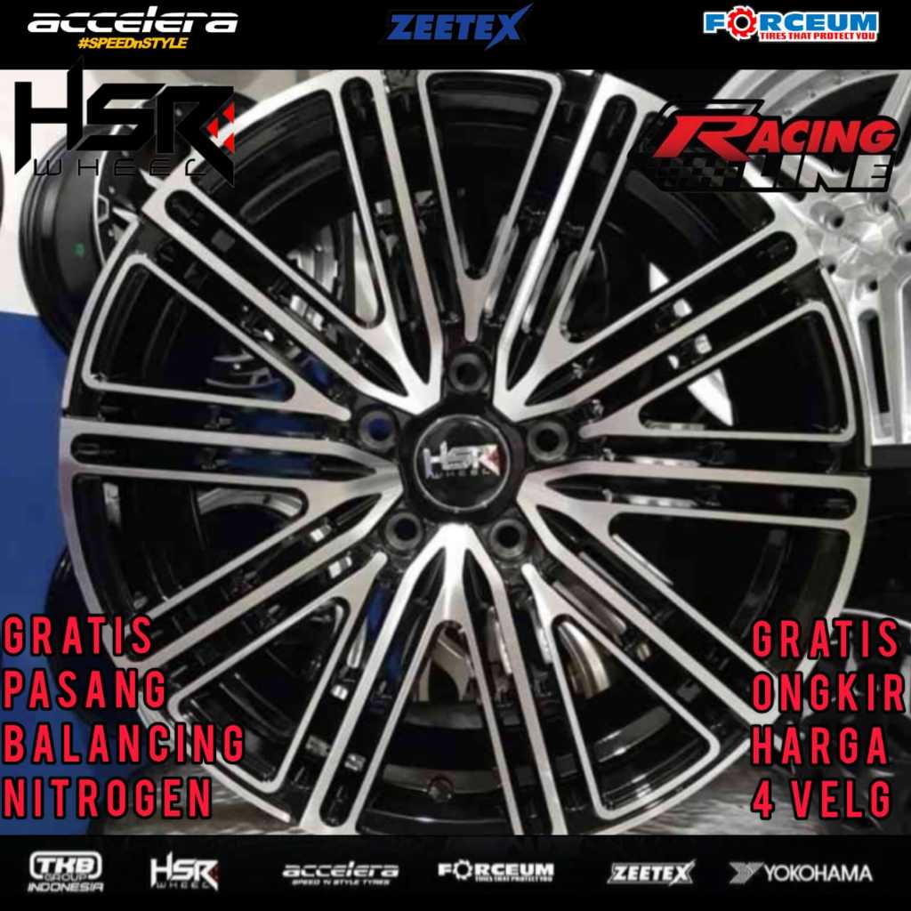 Jual VELG MOBIL RACING HSR TOMOK RING 17 UNTUK VELLFIRE SUPRA CAMRY SILVIA ALPHARD RUSH TERIOS ...