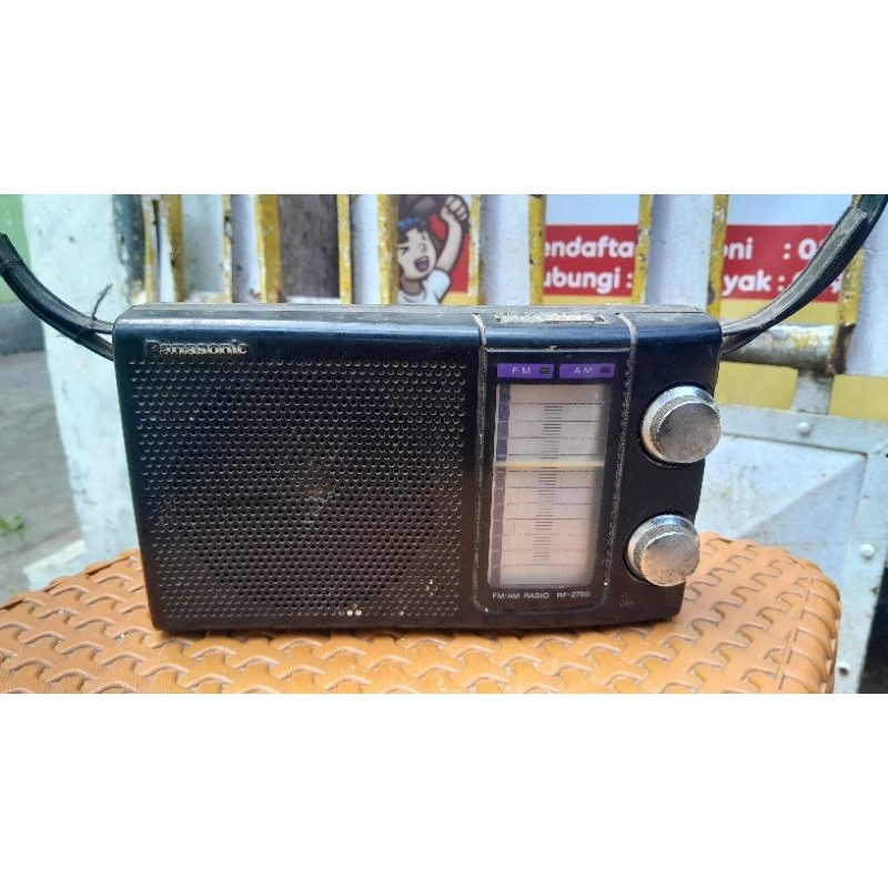 Jual radio jadul PANASONIC antik klasik vintage NORMAL HIDUP | Shopee ...